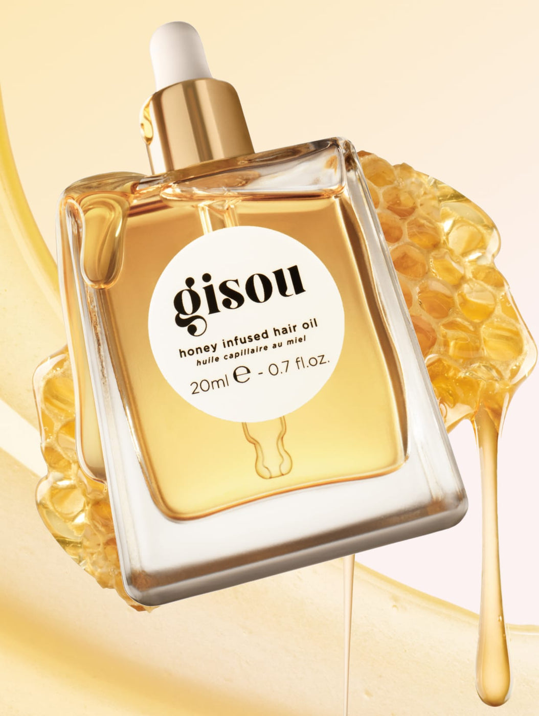 GISOU - Mini Honey Infused Hair Oil | Give Me Glam - Cosmetics Shop Lebanon